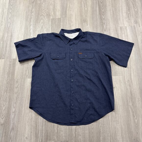 Orvis | Shirts | Orvis Classic Collection Shirt Mens Xxl Blue Tech ...